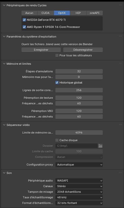 #115893 - Optix option in the Cycle rendering engine - blender ...