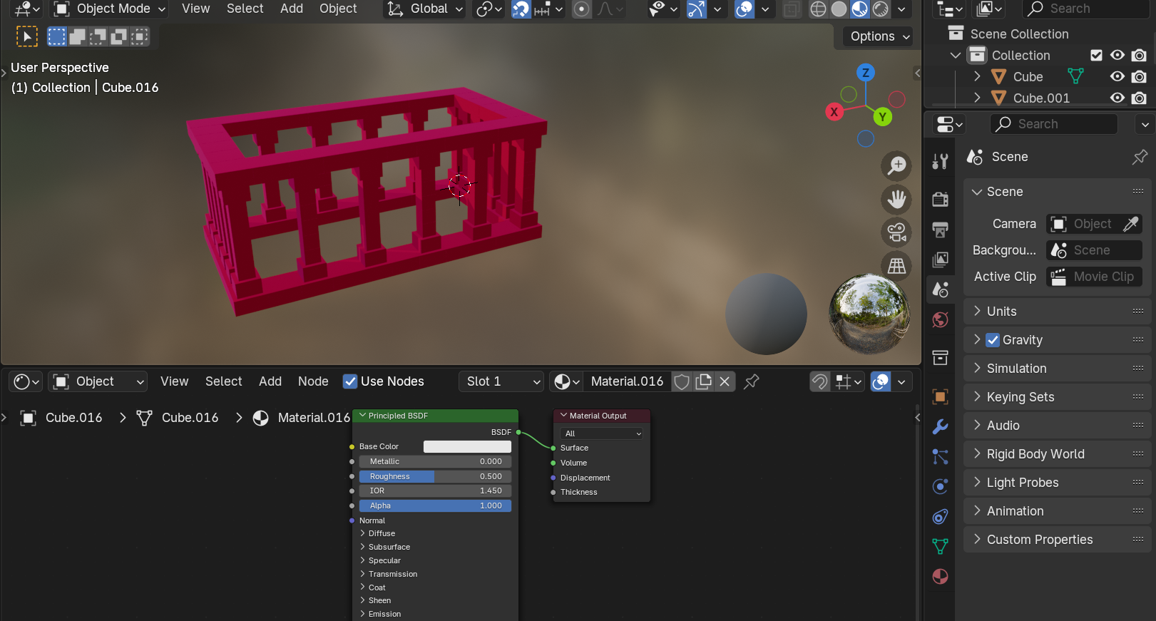 #137190 - Red model every time I open shading tab - blender - Blender ...